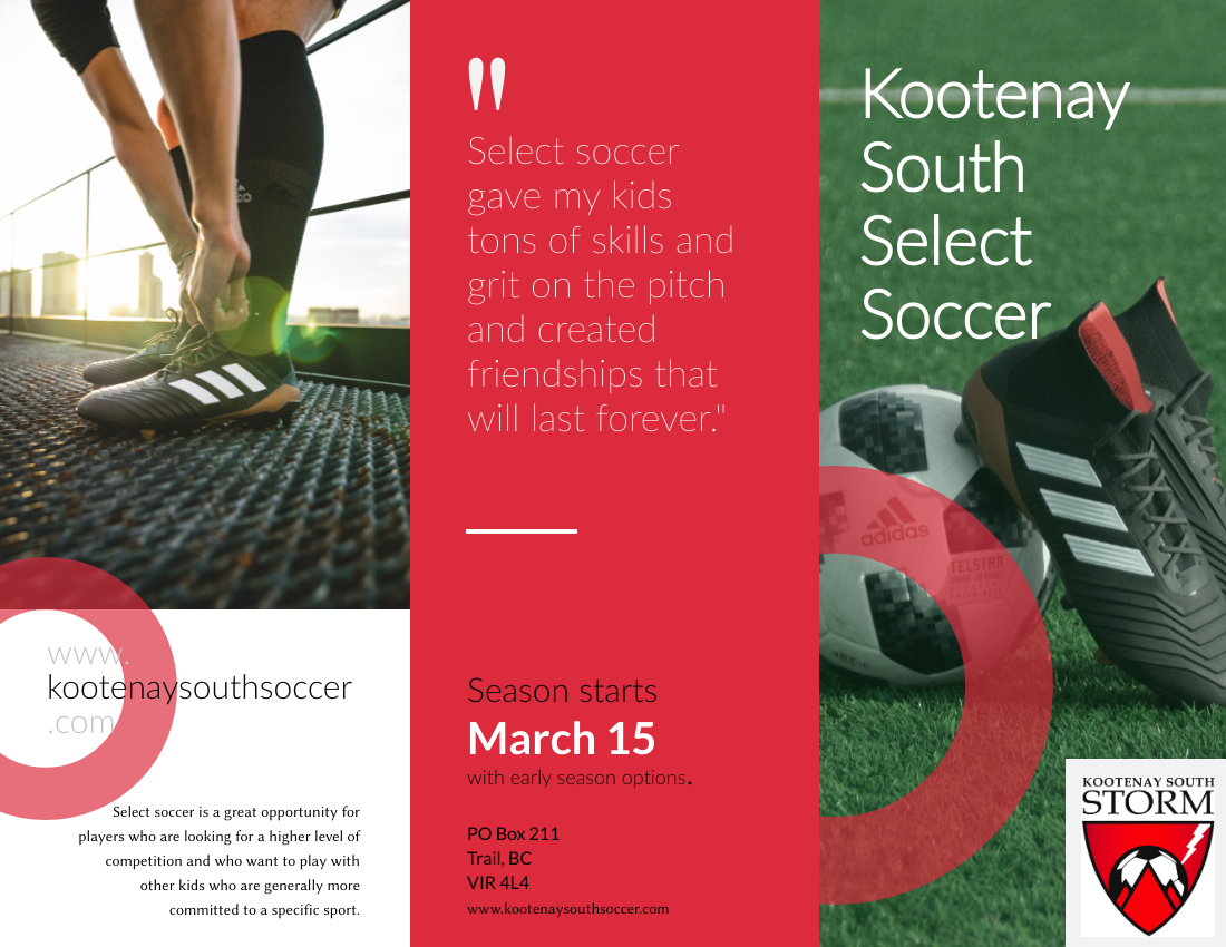 Kootenay South Youth Soccer : Powered by GOALLINE